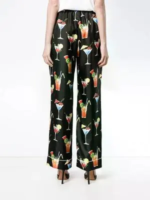 Dolce & Gabbana Cocktail Print Pyjama Trousers