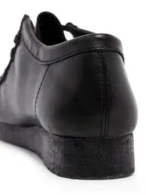 Clarks Wallabee Leather Boots - Black