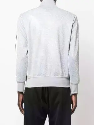 Palm Angels Glitter Lurex Track Jacket - Grey