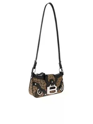 Balenciaga Monogram Pattern Shoulder Bag