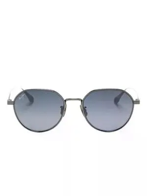 Maui Jim Kaulana Round-frame Sunglasses - Silver