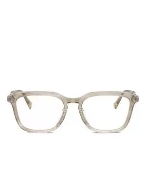 Brunello Cucinelli Square-frame Glasses - Brown
