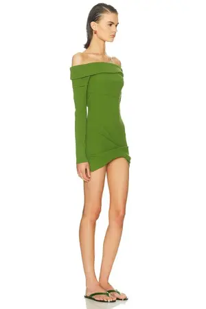 Christopher Esber Ribeiro Knit Micro Dress