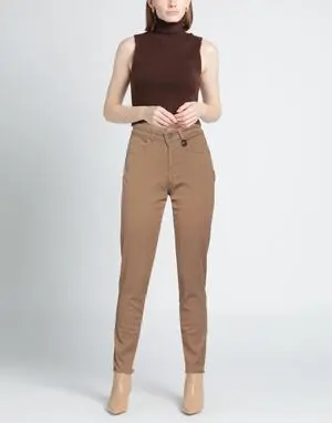 GAELLE PARIS Cotton Elastane Skinny Jeans - Grey