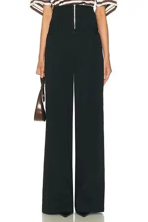 Monse Corseted Wide Leg Trouser