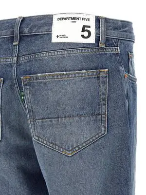 DEPARTMENT 5 Musso Straight Cropped Jeans - Blue