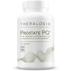 THERALOGIX Prostate Pq Pollen Extract Supplement 90 Day Supply 180 Tablets - One-color