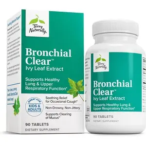 TERRY NATURALLY Bronchial Clear 90 Tablets - One-color