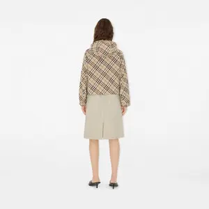 Burberry Check Hooded Jacket