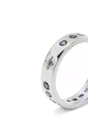 APM MONACO Morse Code Crystal Ring