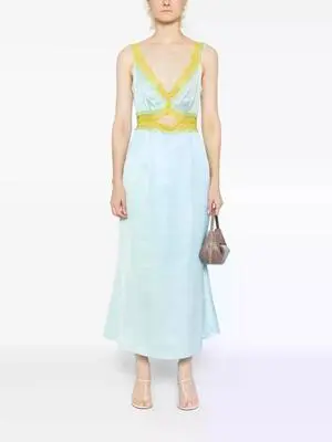 NEVER FULLY DRESSED Mimi Dress - Blue