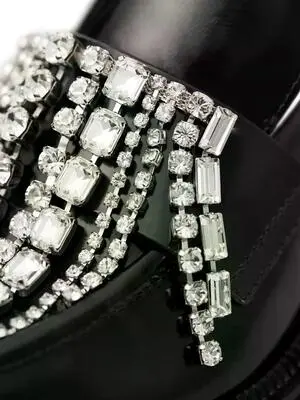 JIMMY CHOO Tylor Crystal Embellished Loafers