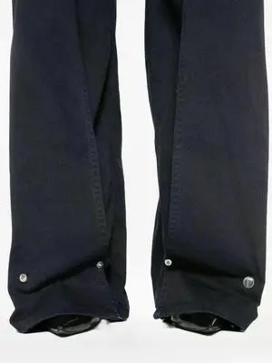 JEAN PAUL GAULTIER Paneled Button-fastening Jeans