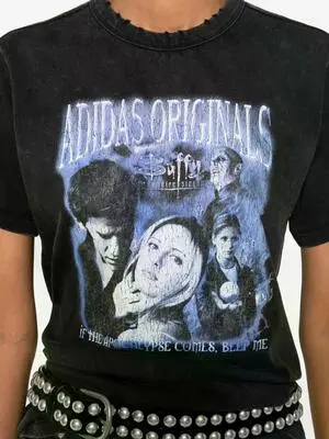 Adidas Graphic-print T-shirt - Black
