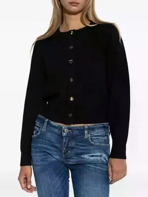Kate Spade New York Button-embellished Cardigan - Black