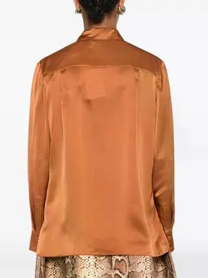 Zimmermann Embroidered Silk Shirt