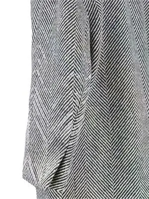 Ermanno Scervino Herringbone-pattern Button Coat