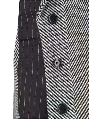 Ermanno Scervino Herringbone-pattern Button Coat