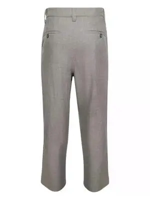 THE ELDER STATESMAN Pashmina Norm Trousers - Grey