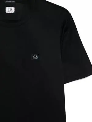 C.P. COMPANY Logo-detail T-shirt - Black