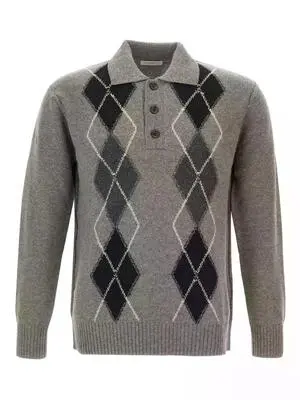 Paolo Pecora Patterned Sweaters For Men