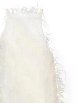 Pinko Feather-embellished Dress