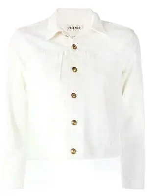 L'Agence Janelle Jacket - White