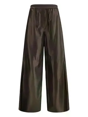 Giorgio Armani Elasticated Wide-leg Trousers