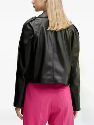 Hugo Double-breasted Cropped Jacket