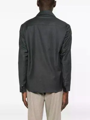 BRIGLIA 1949 Pocket Overshirt - Grey