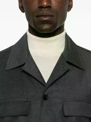 BRIGLIA 1949 Pocket Overshirt - Grey