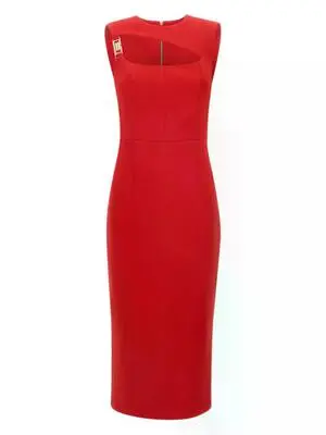 Rebecca Vallance Cut-out Midi Dress