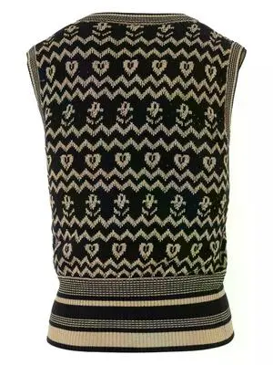 Valentino Garavani Wool-blend Knit Vest