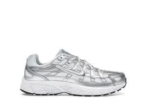 Nike P6000 Metallic Silver Sneakers