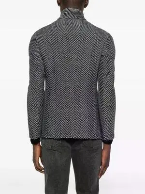 Emporio Armani Zigzag-pattern Jacket