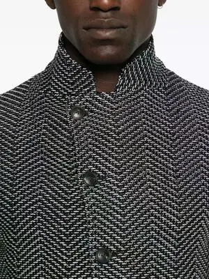 Emporio Armani Zigzag-pattern Jacket