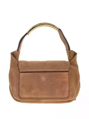 Moschino Suede Tote Bag - Brown