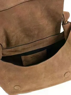 Moschino Suede Tote Bag - Brown