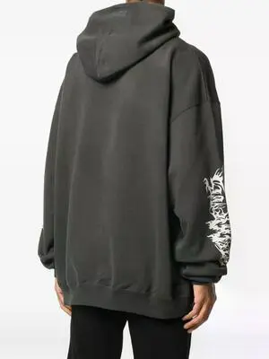 Vetements Patchwork Graphic-print Hoodie