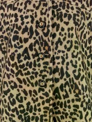 Valentino Garavani Animal-print Wool Cape - Neutrals