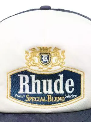 Rhude Embroidered-logo Mesh-back Trucker Hat