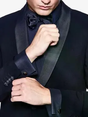 Giorgio Armani Textured Round Cufflinks