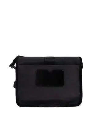 Moschino Logo-plaque Buckled Shoulder Bag