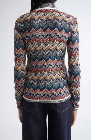 Missoni Zigzag Stripe Cardigan