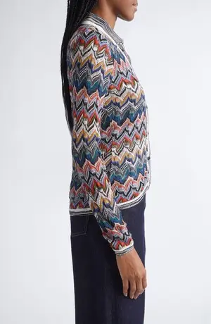 Missoni Zigzag Stripe Cardigan