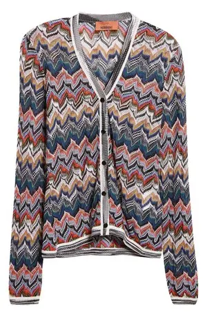 Missoni Zigzag Stripe Cardigan