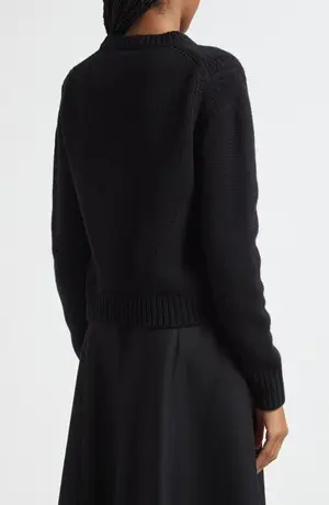 Moncler Wool & Cashmere Crewneck Sweater