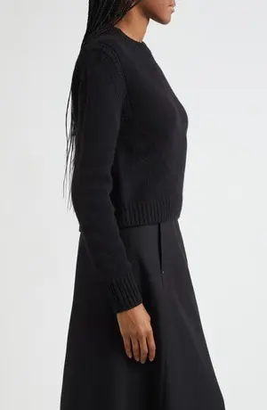 Moncler Wool & Cashmere Crewneck Sweater