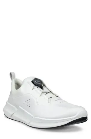 Ecco Biom® 2.2 Leather Sneakers With Boa® Fit System - White