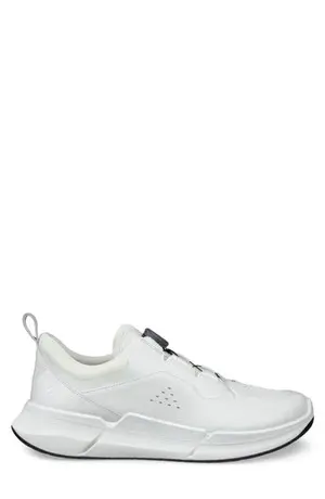 Ecco Biom® 2.2 Leather Sneakers With Boa® Fit System - White